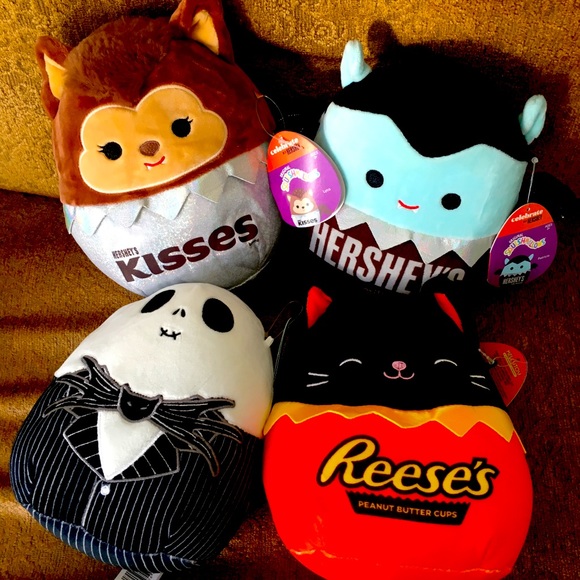 Kellytoy | Toys | Squishmallow Jack Skellington Patricio The Hersheys ...